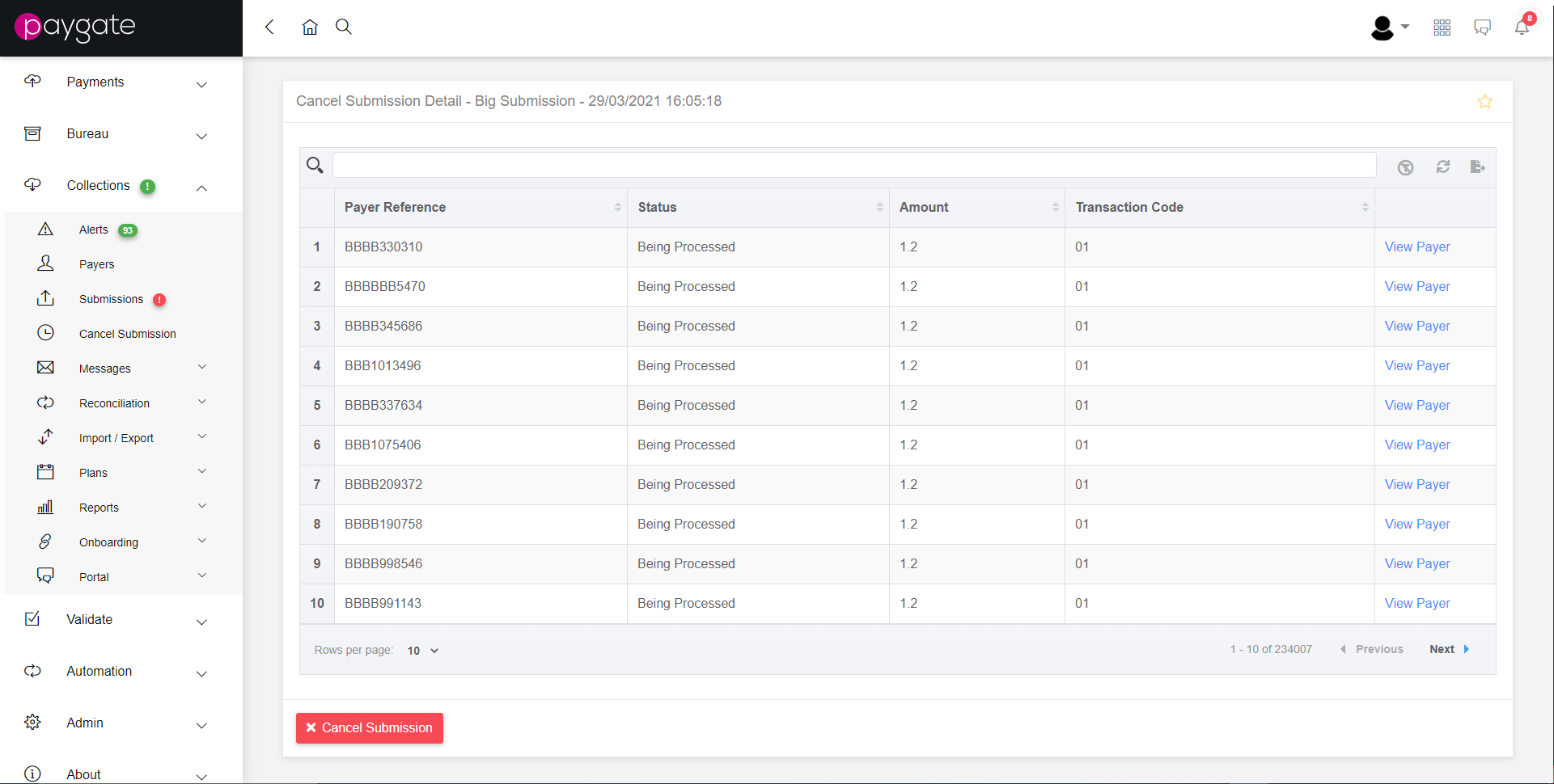 paygateservicetest.com Documentation